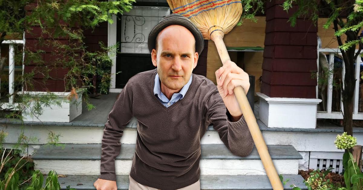 Aging Ian MacKaye Chases Kids Off Dischord House Porch