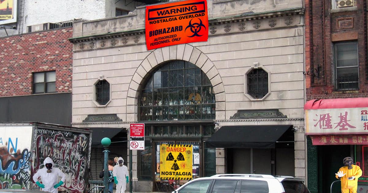 Venue Closed Due to Toxic Levels of Nostalgia