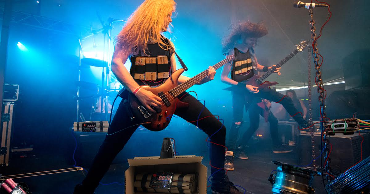 Speed Metal Band Wired to Explode If They Play Less Than 300 BPM