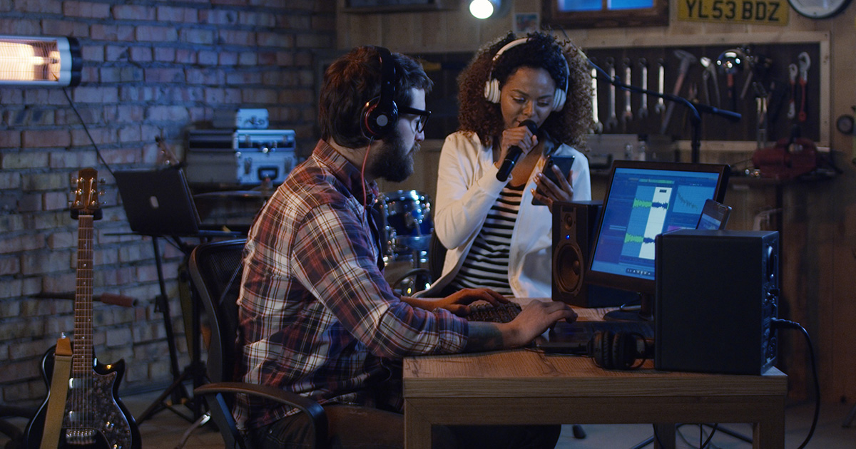 Vocal Track Pretty Obviously Recorded While Trying to Not Disturb Roommates