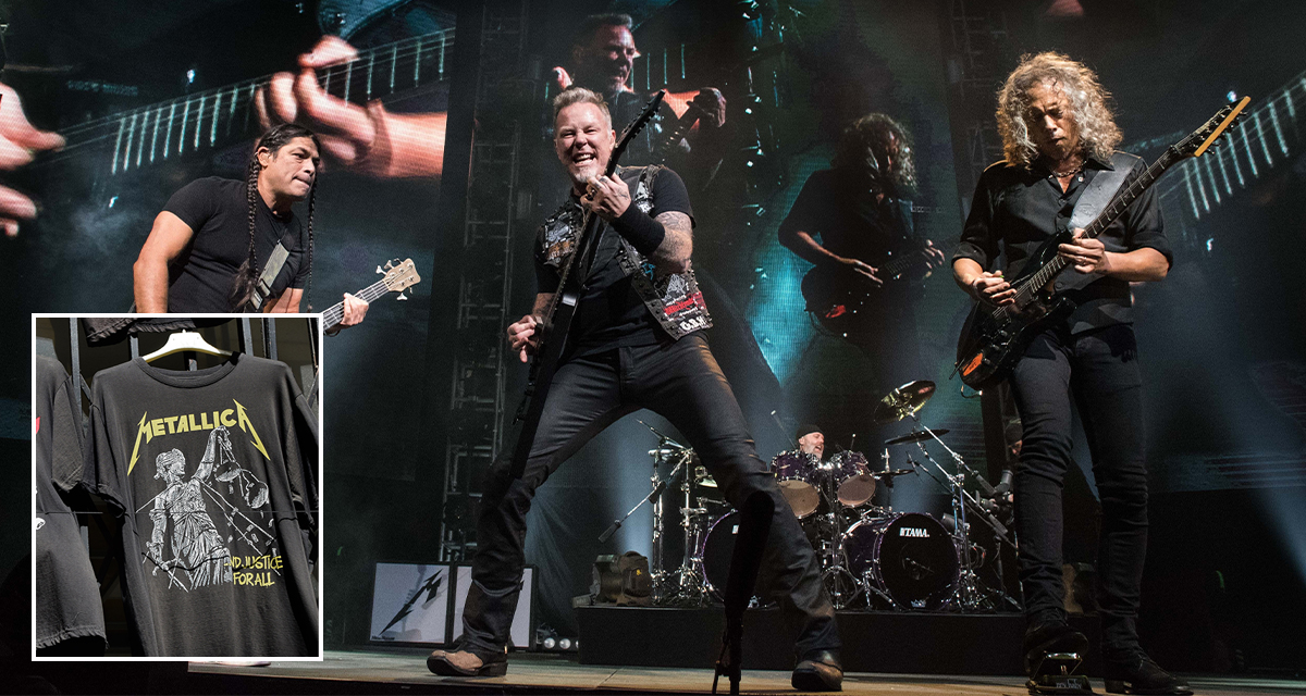 Metallica Sues Bootlegger for Printing Coolest Looking Metallica T ...
