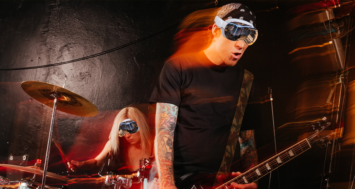 Band Wears Apple Vision Pro on Stage to See What It Would Be Like to ...