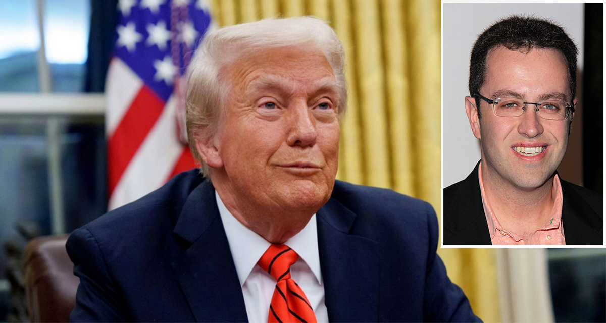 Bored Donald Trump Pardons Jared Fogle for the Hell of It