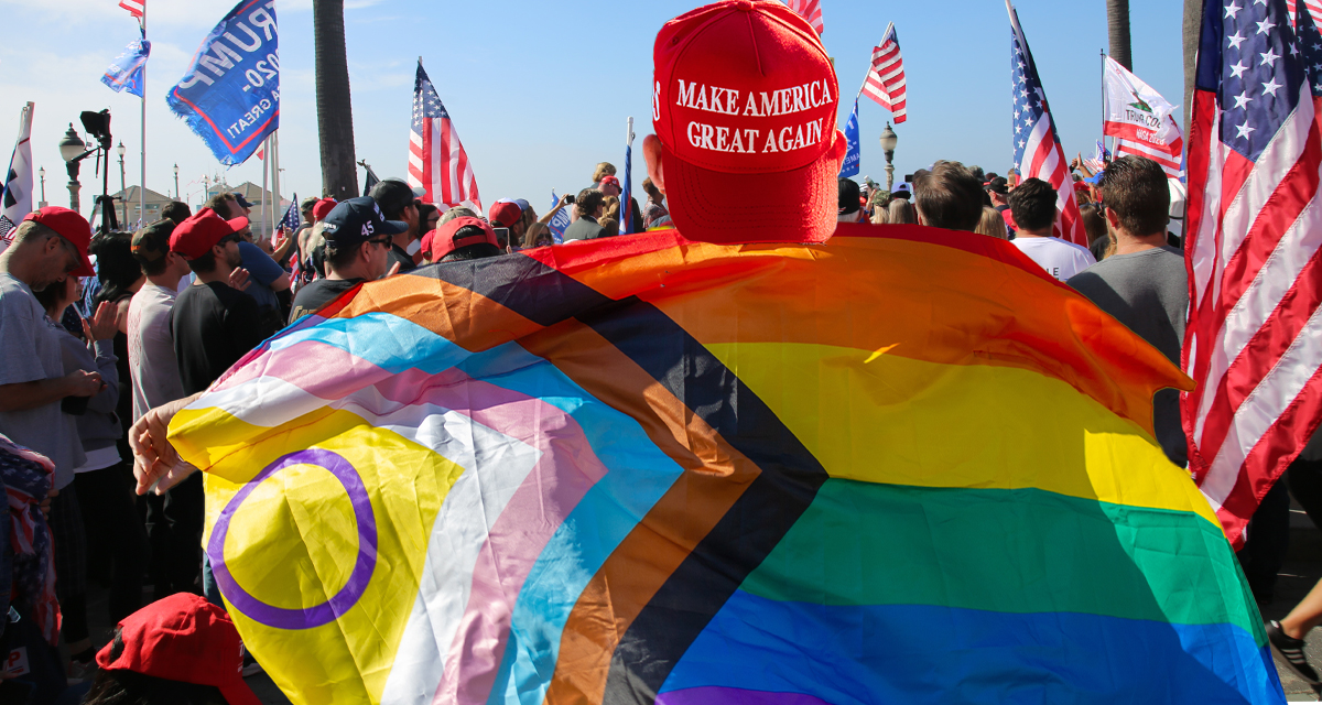 MAGA Patriot Accidentally Recreates Pride Flag After Adding a Few Too ...
