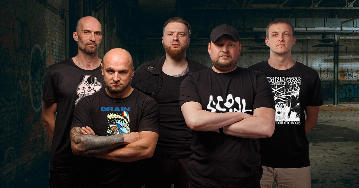 Band Photo Features Shirts of Four Better Bands