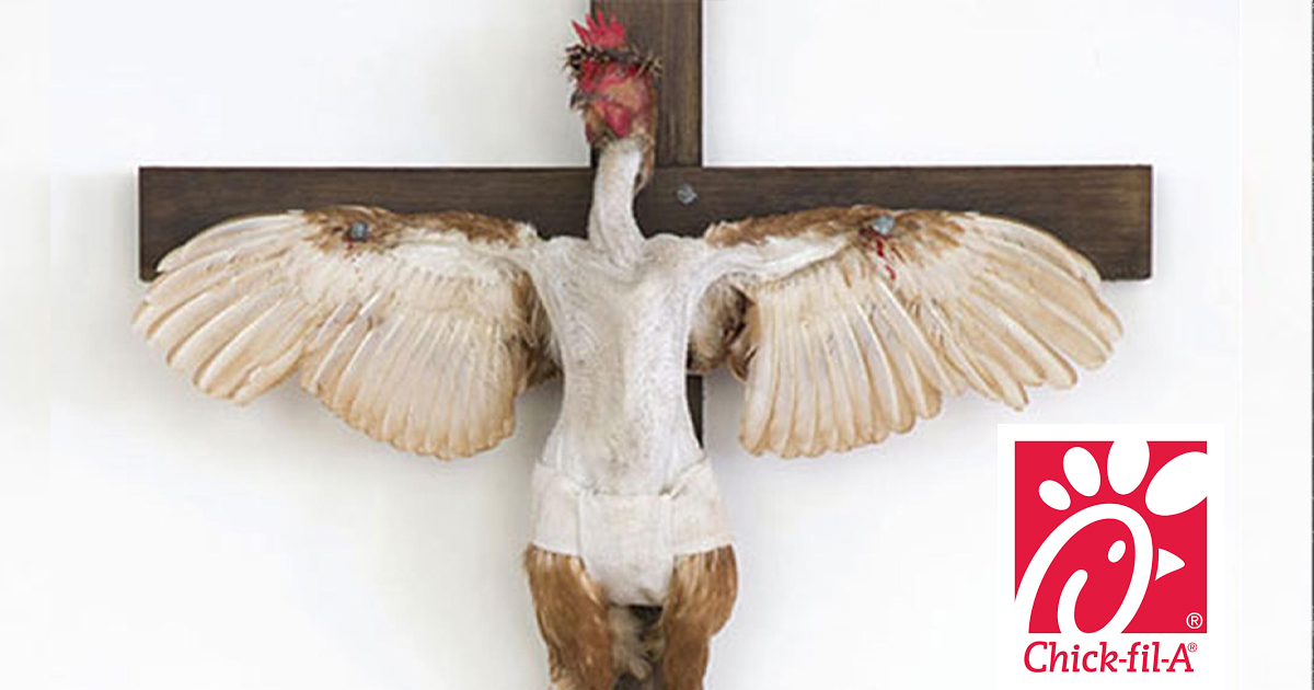 Chick-fil-A to Source All Meat From Humanely Crucified Chickens by 2029