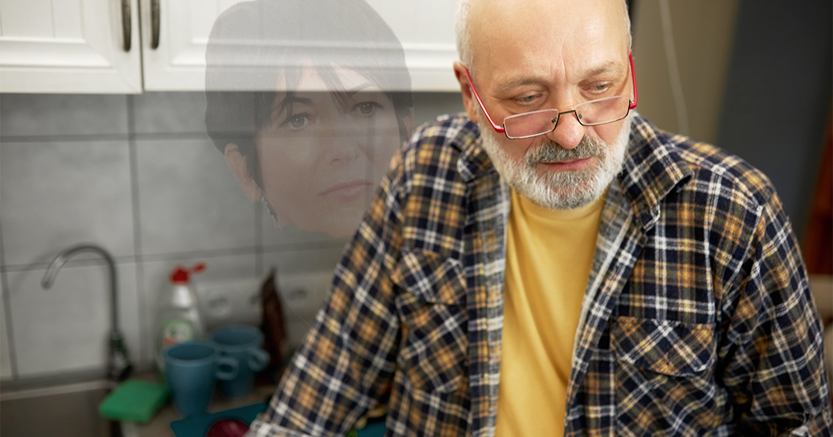 Absolutely Tragic: This Man Is So Distracted From the Epstein Files He ...